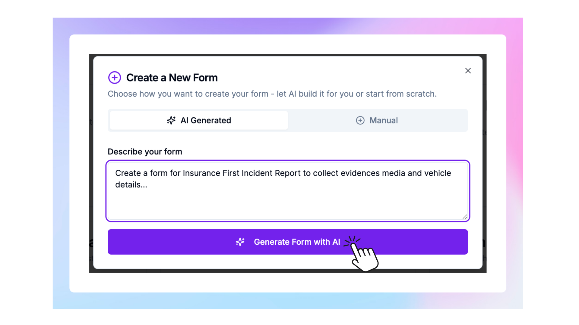 SnapForms – AI-Powered B2B Forms, Data Collection & Reporting